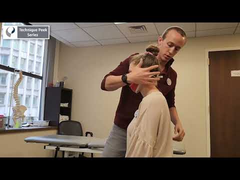 Seated Soft Tissue Mobilizations of the Neck | Technique Peek Series