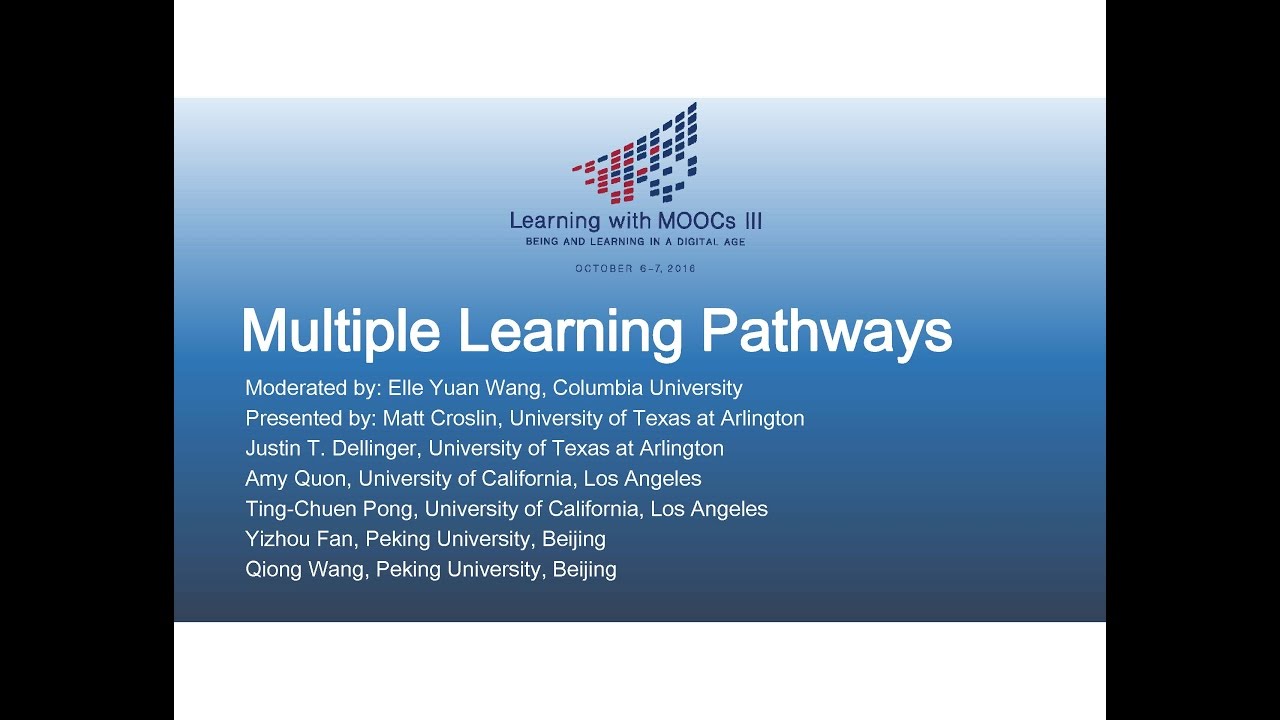 Multiple Learning Pathways
