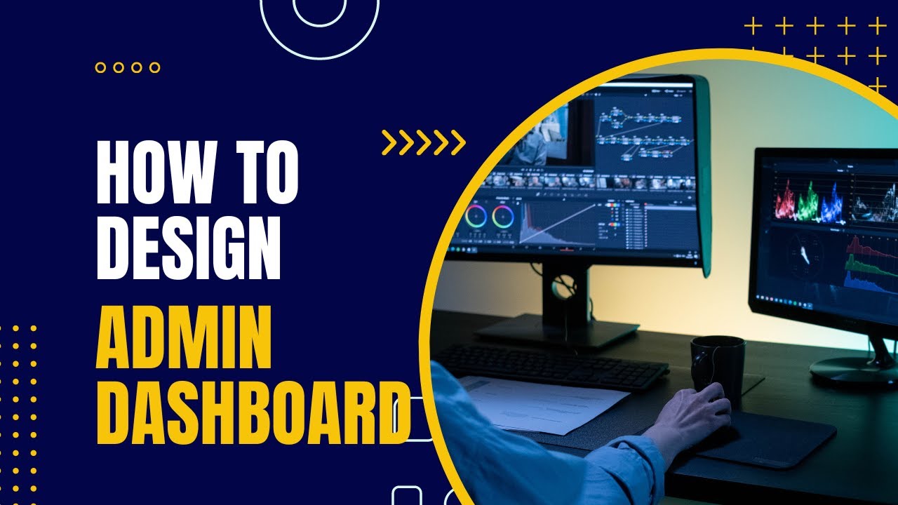 Create Responsive Admin Dashboard Using HTML CSS & JavaScript - Part 1