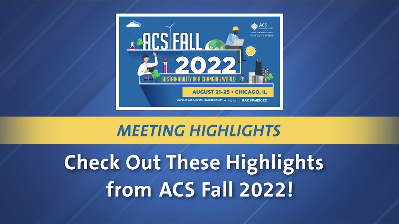 Highlights from ACS Fall 2022 Media Briefings