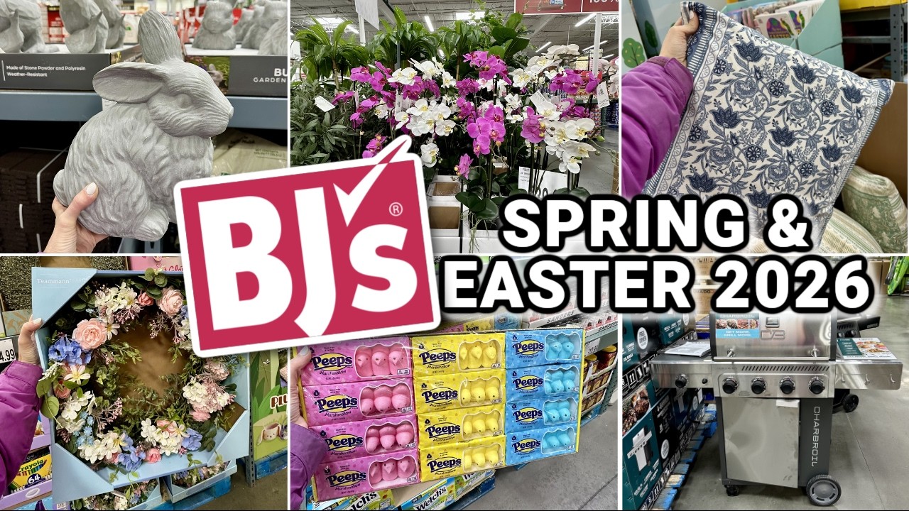 NEW!! BJ’S SPRING & EASTER 2026 | BJ's SHOP WITH ME SPRING 2026 | BJs Shop With Me