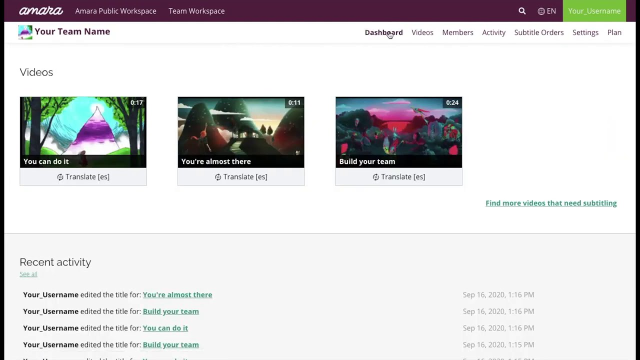Getting Started with Amara Community Teams (Demo)