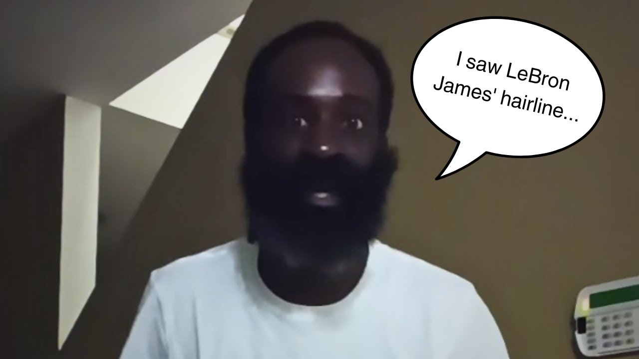 LeBron James hairline #memes #lebronjames