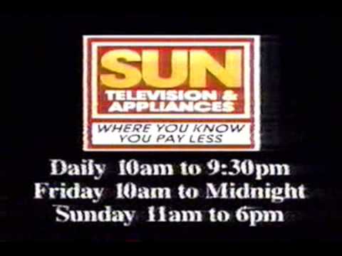 Sun Television Commercial 1990s