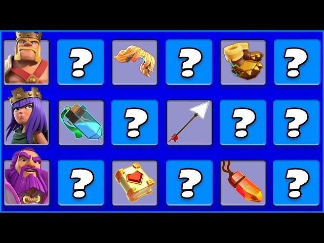 Best Clash of Clans Hero Equipment and pet combinations for all heroes