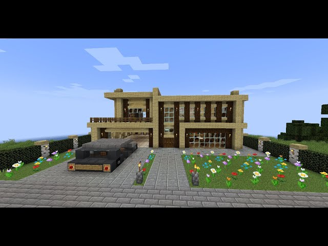 Modern House #1 Minecraft Map