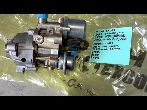 N54 HPFP operation and failure reasons