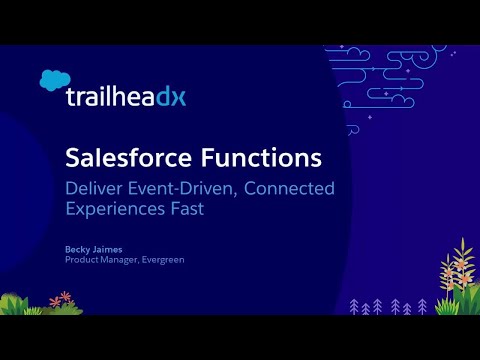 Salesforce Functions | Salesforce Developer Center