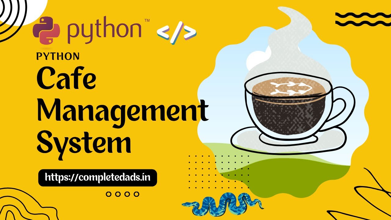 🎥 Build a Cafe Management System in Python | Python Projects for Beginners