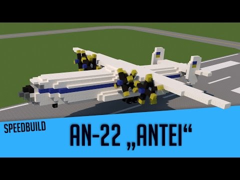 Antonov An-22 "Antei" ---Version 2.0--- Minecraft Map