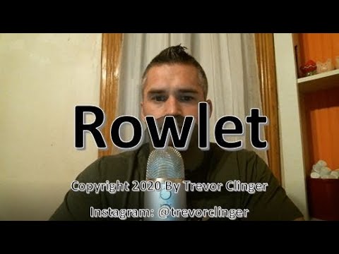 How To Pronounce Rowlet (7th Generation/Generation 7, Pokemon #722)