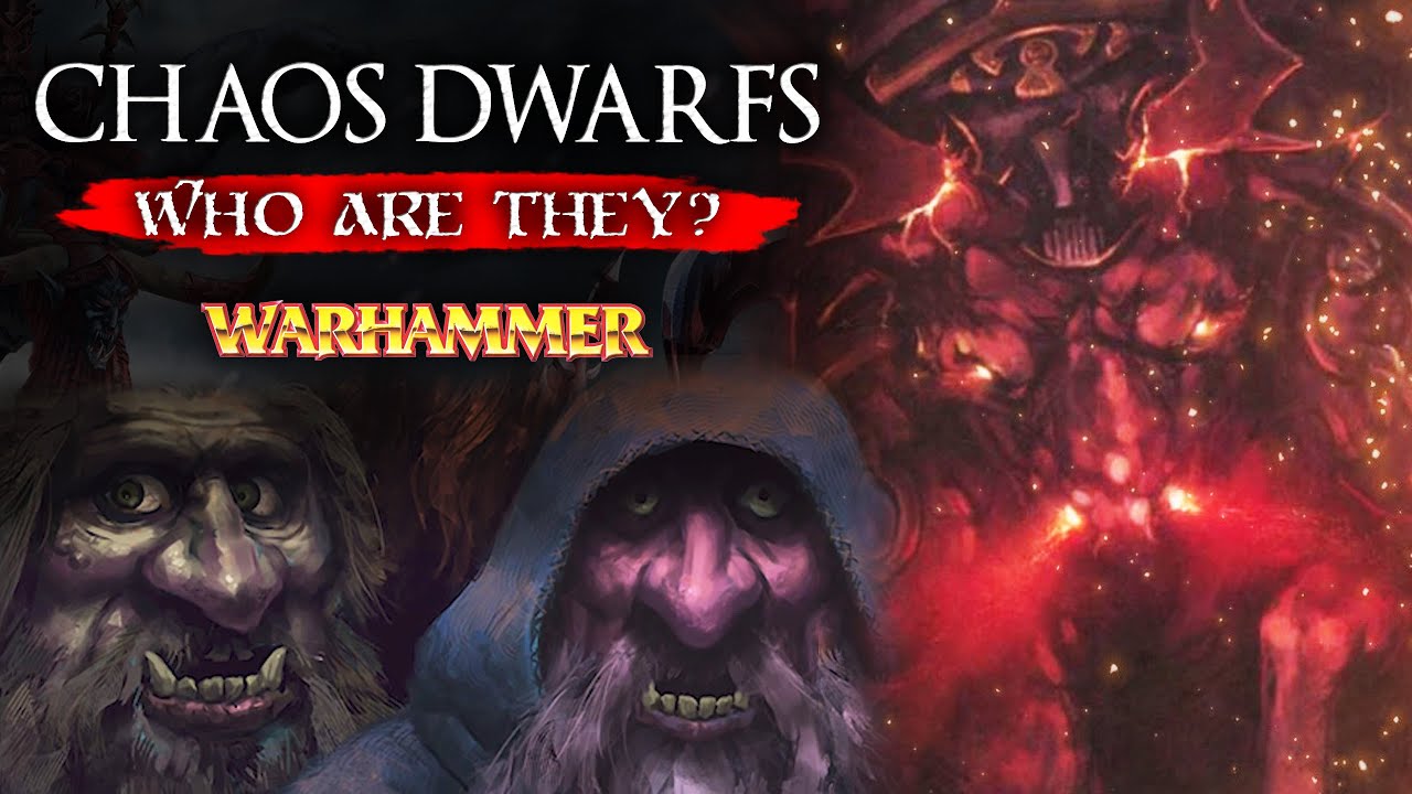 Warhammer Fantasy Lore: THE CHAOS DWARFS - Lore Overview - Total War: Warhammer 3