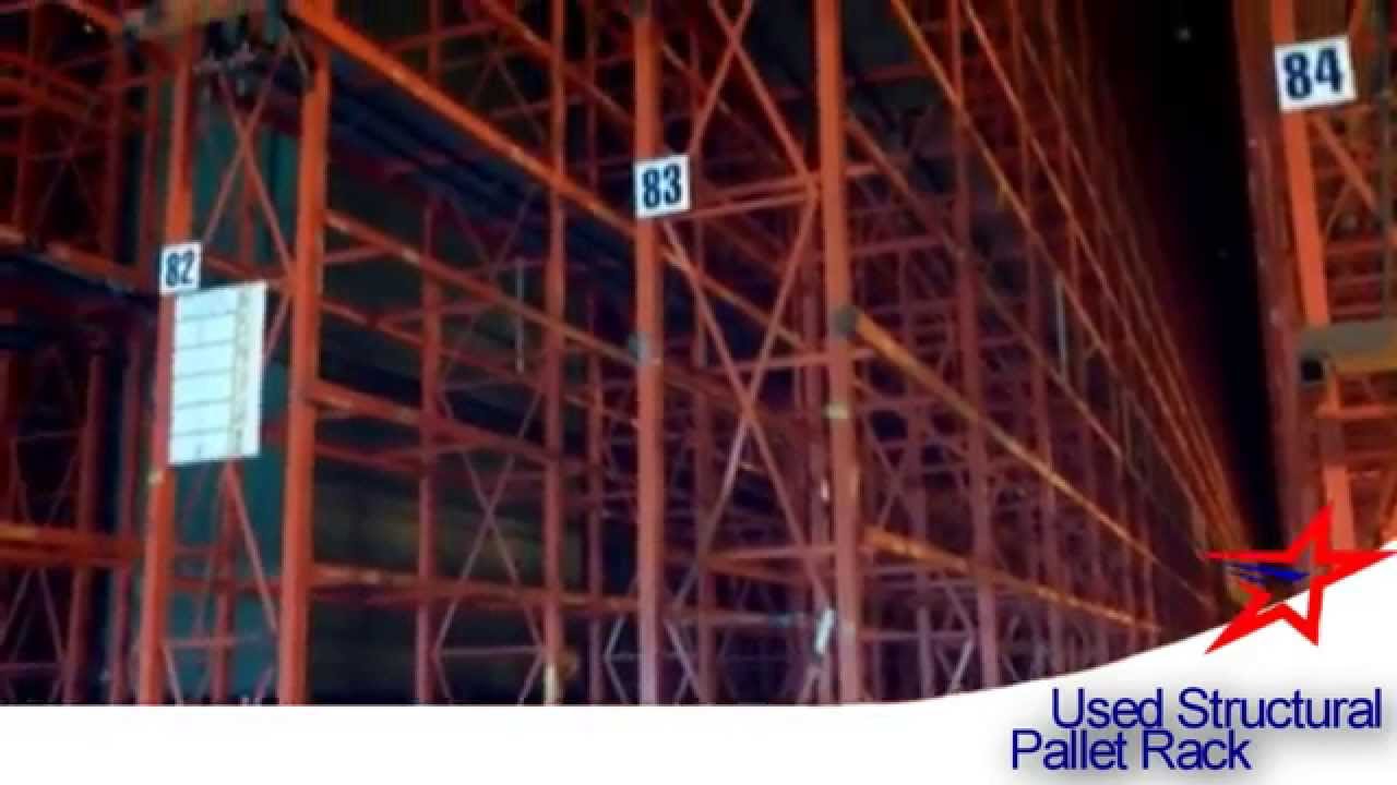 USED STRUCTURAL PALLET RACKING: Heavy Duty Racking