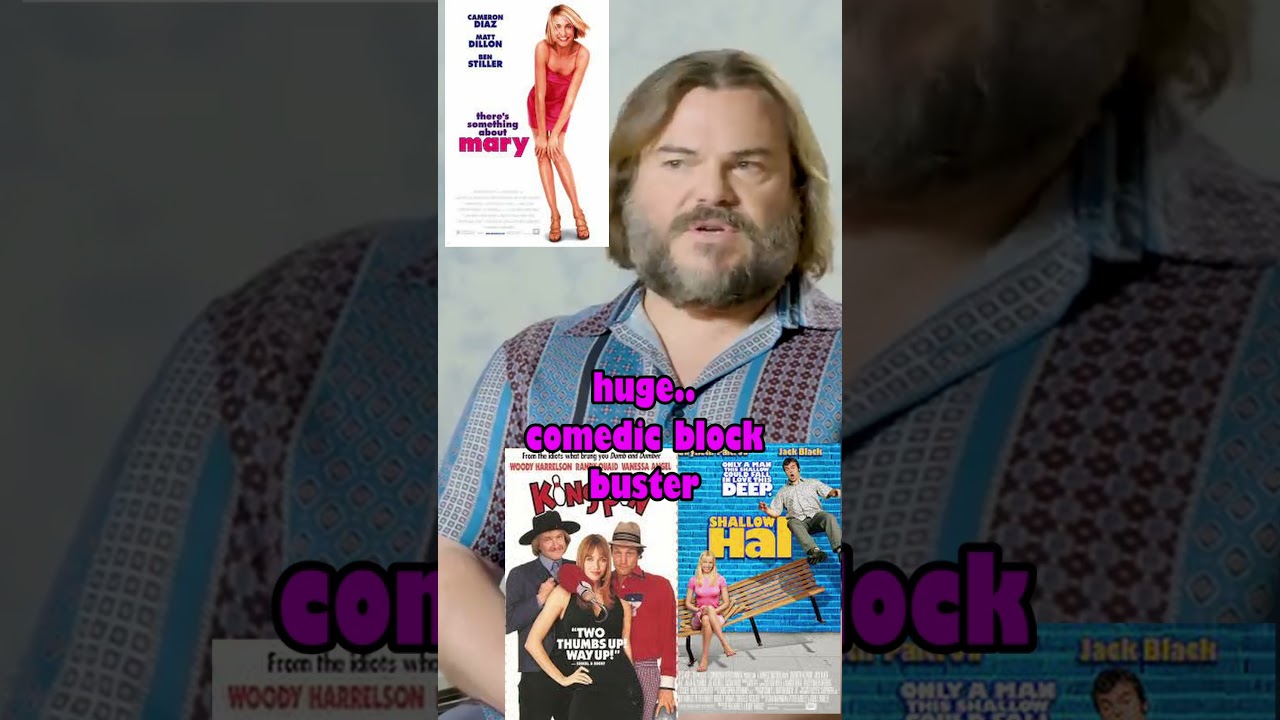 Jack black on shallow hal movie part 1 #comedy