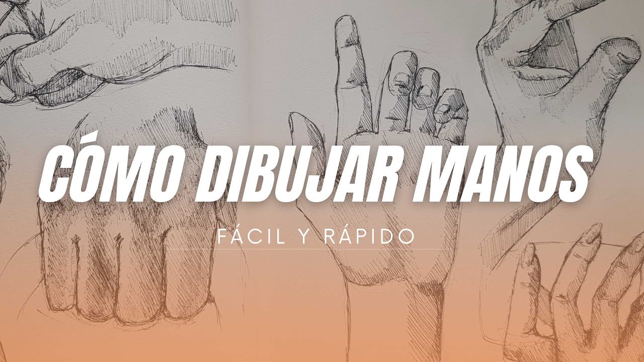 TUTORIAL | Cómo DIBUJAR MANOS