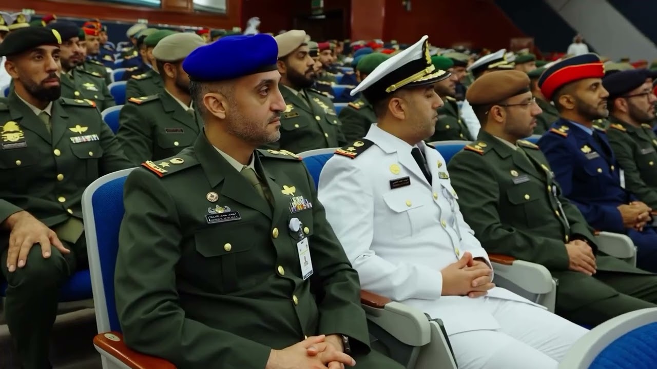 Sheikh Khaled bin Mohamed bin Zayed Attends Joint Command and Staff College Graduation