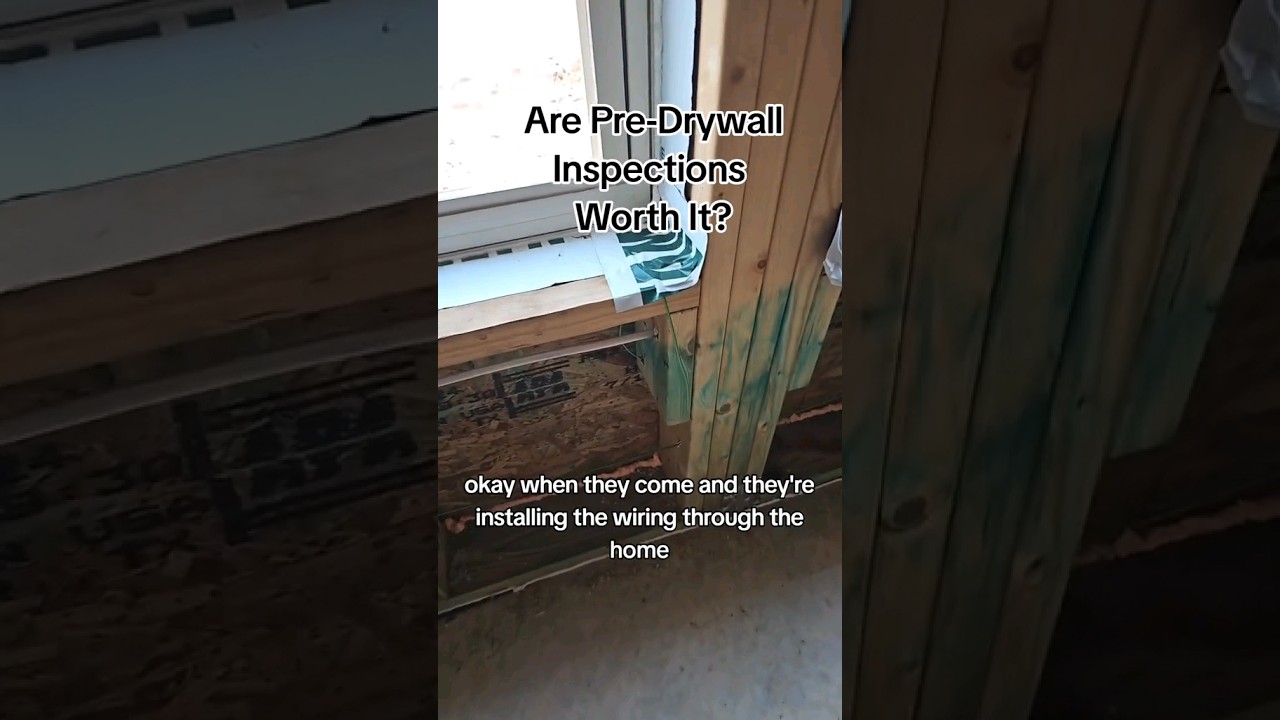 Are Pre-Drywall Inspections Worth It? #thataintright