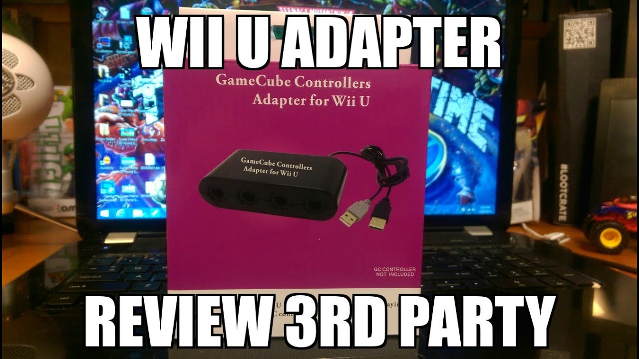 3rd Party GameCube Controllers Adapter for Wii U 