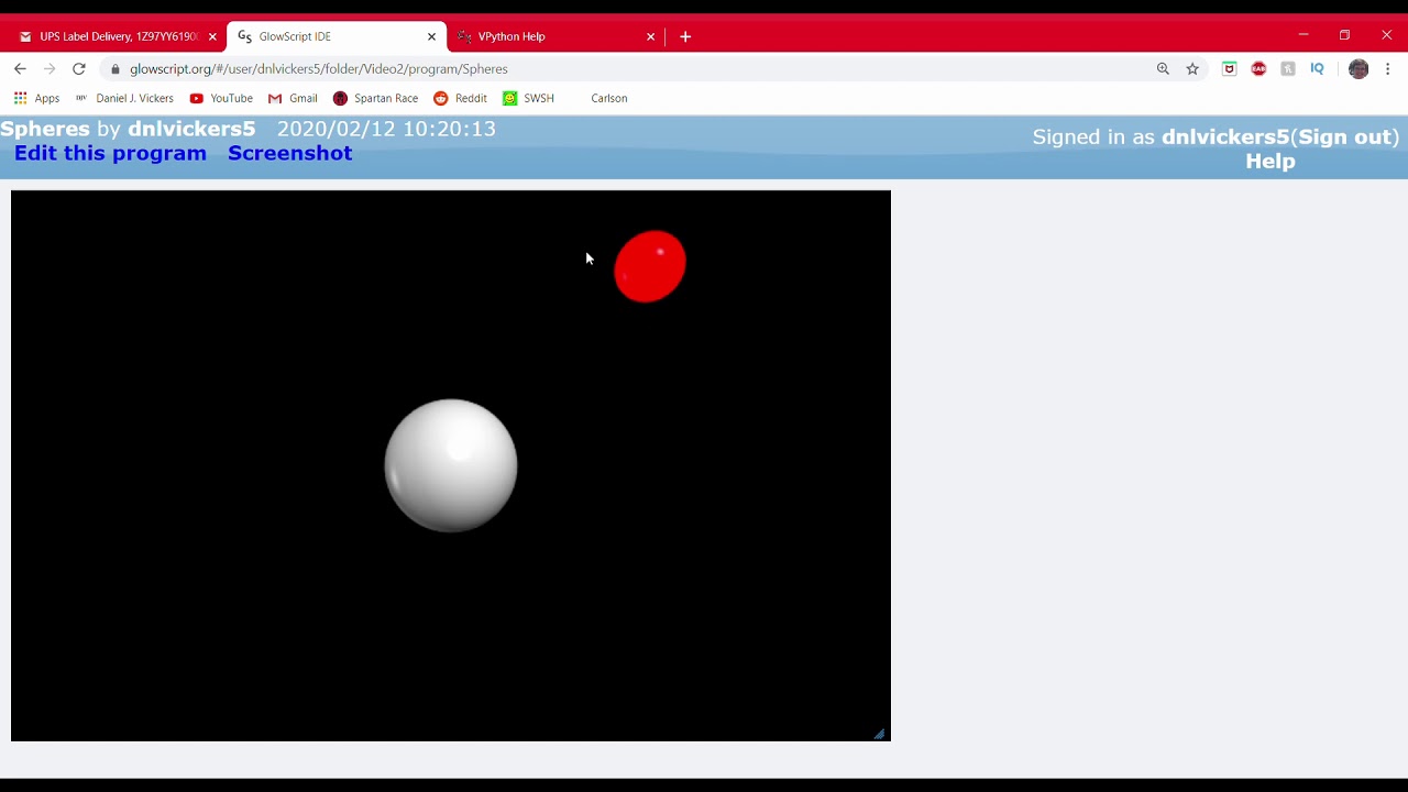 Vpython Tutorial 2: Objects in VPython