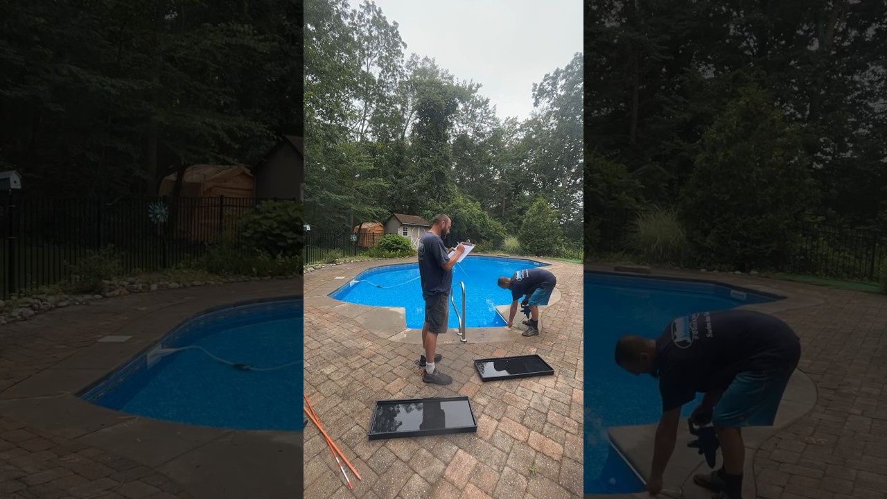 HOW TO MEASURE FREEFORM POOL FOR SAFTEY COVER #pool #howto #measures