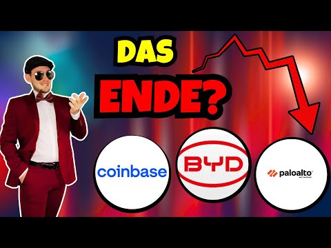 COINBASE, BYD & PALO ALTO: STEHT IHR ABSTURZ BEVOR?! 😱📉