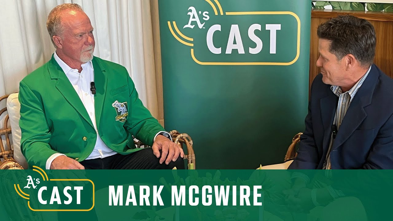 A’s Cast Exclusive: Mark McGwire at the Hall of Fame Brunch