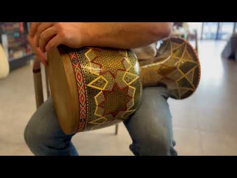 Special Persian Khatam Tonbak Tombak Zarb Percussion Musical | Reverb