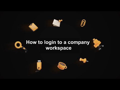 RELAYTO Tutorial: How to login to a company workspace