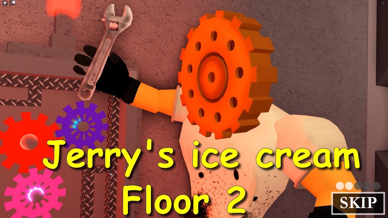 Jerry's ice cream - FLOOR 2 Factory Floor  (Roblox Game)