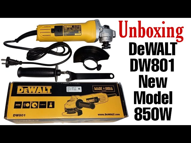 Dewalt Power Tools - DEWALT DW801-IN01 Heavy Duty Small Angle Grinder ...