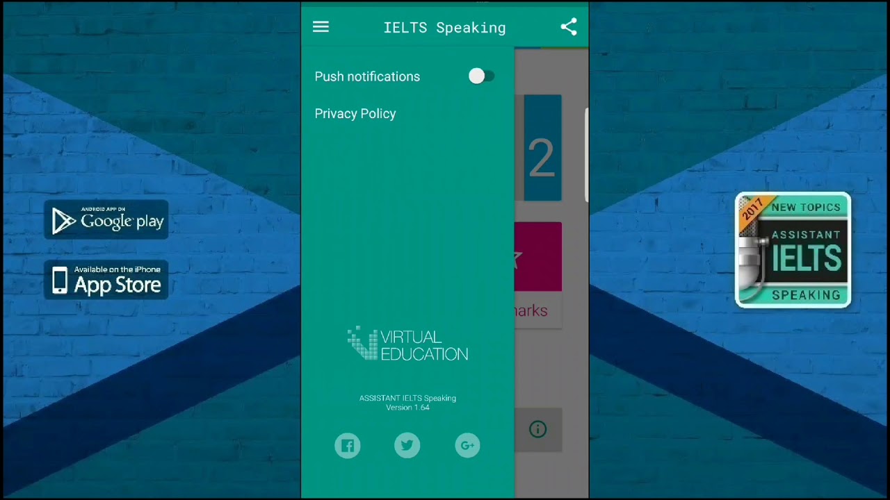 How to turn on push notifications in the IELTS Speaking Assistant app