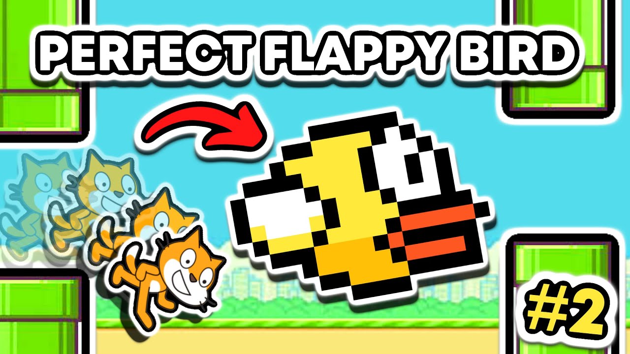 Make The PERFECT Flappy Bird Game | Scratch Tutorial (Part 2)