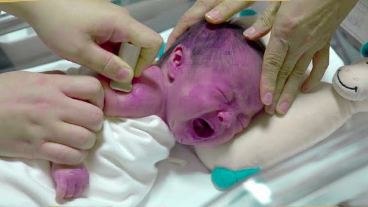 Newborn Baby Cries All Day No Matter What Parents Do, after a While They Check His Crib