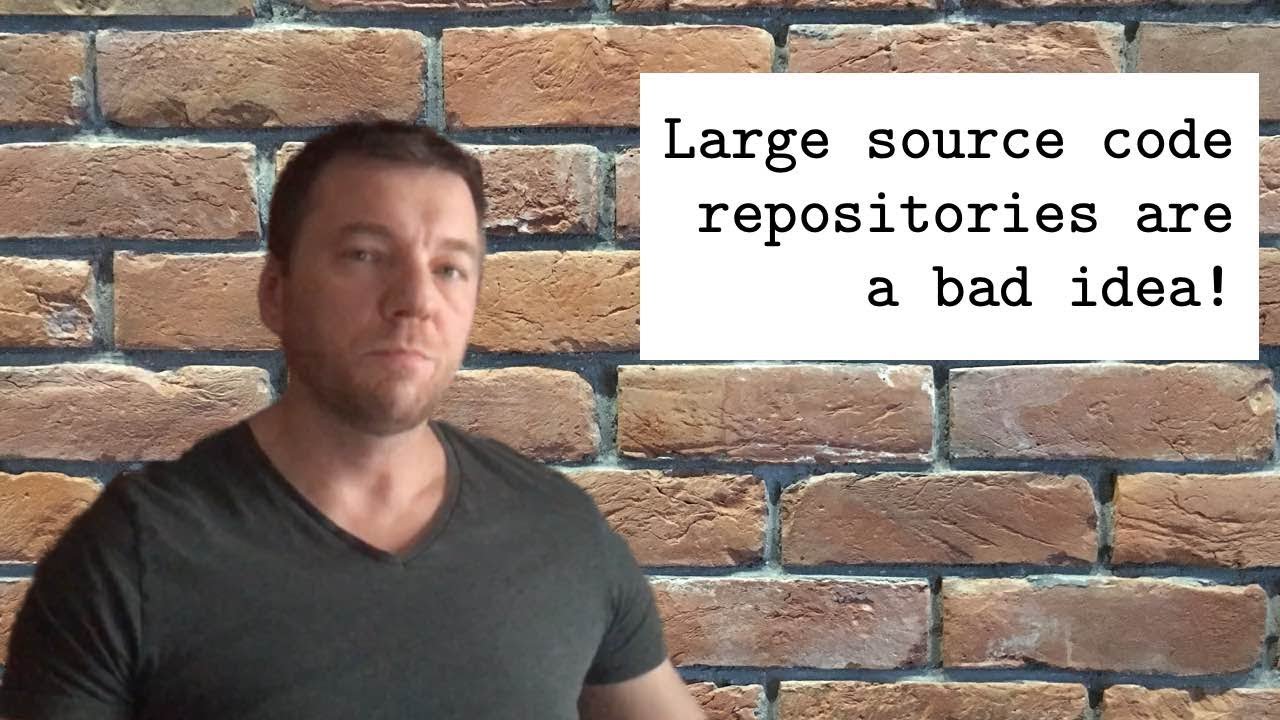 M6: Keeping all source code in a single monolithic repository is a terrible idea!