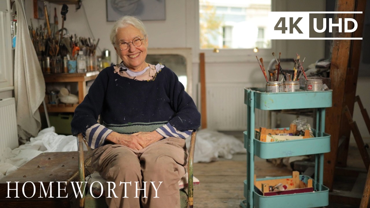 An Artist's London Home Designed Solely for Painting | HOUSE TOUR | 4K