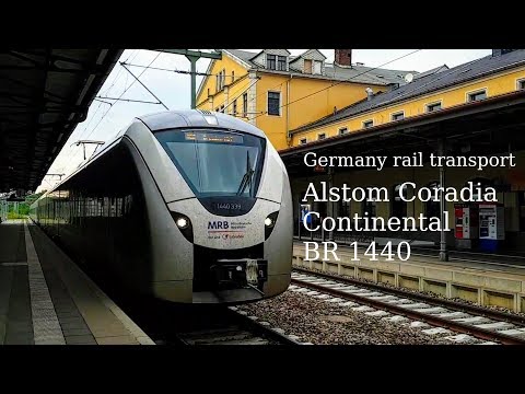 Germany Rail Transport Overview: MRB Mitteldeutsche Regiobahn, BR 1440 (Dresden - Hof, RE 3)