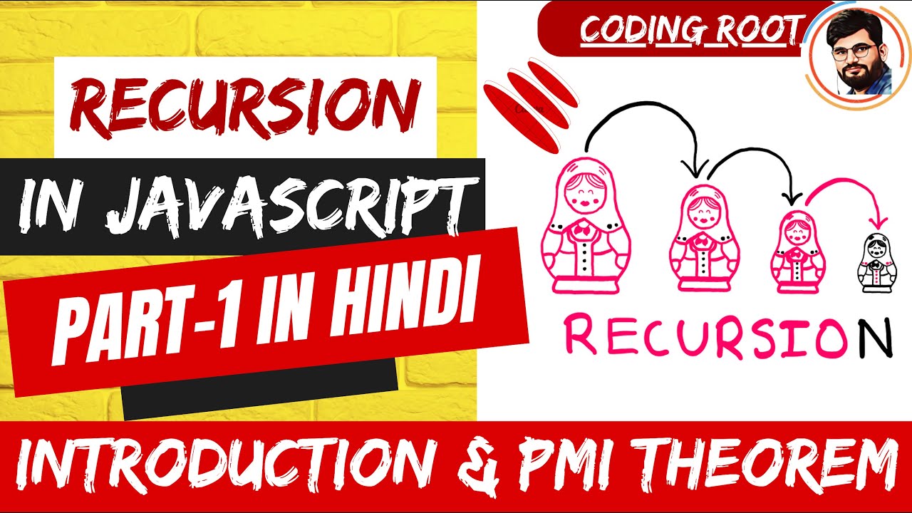 Recursion in javascript | Introduction to Recursion in  Hindi | #recursion #recursion in Javascript