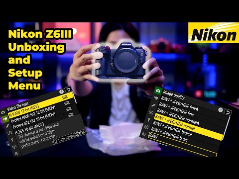 Nikon Z6 III: Settings overview