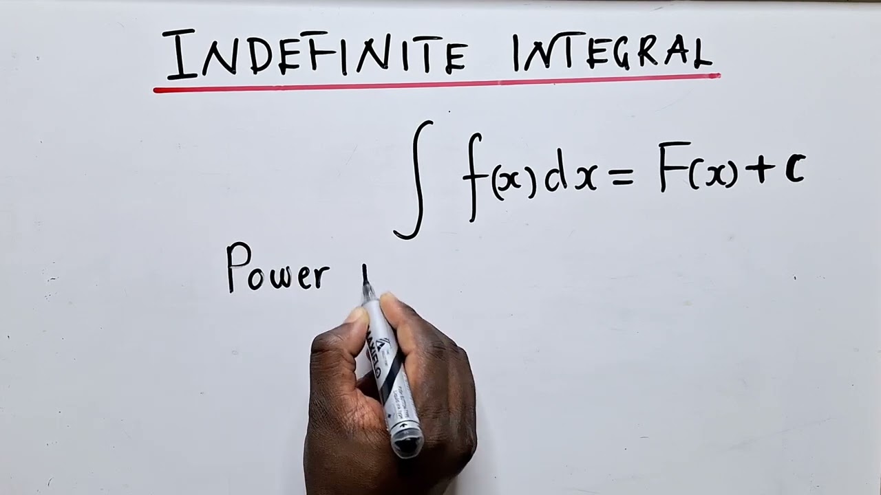 Indefinite integral part 1 of 3 | CALCULUS.