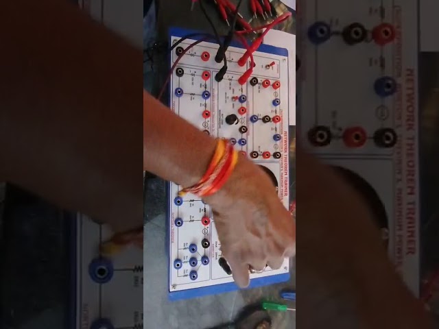 Network Circuits Electrical Engineering Trainers - NETWORK THEOREM ...