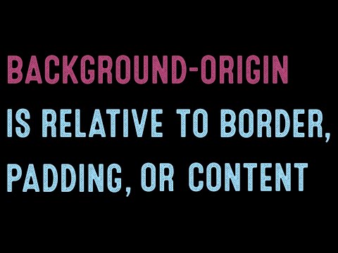 Coding for Beginners: Website Images #29— Background Origin