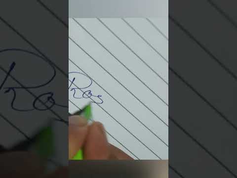 Roshan simple name||#signaturestyles #roshan