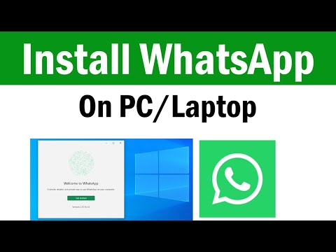 How To Install Whatsapp On Laptop Windows 11 | How To Download WhatsApp Desktop | WhatsApp download
