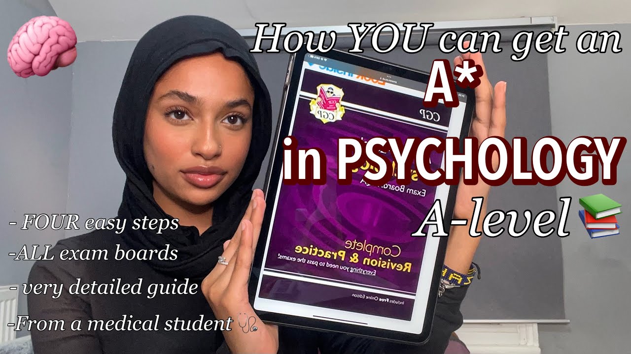 How I got an A* for A-level psychology | Revision tips, resources, notes, active recall and websites