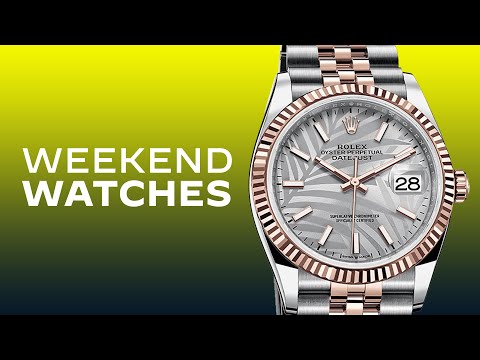 I Review The Rolex Datejust 36 "Palm Dial" on Jubilee Bracelet, Is it the most elegant Rolex Watch?