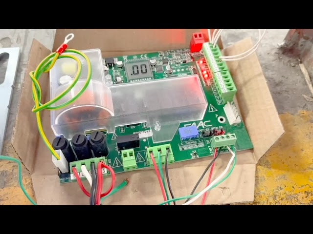 SYSCOM: 202073-FAAC - Tarjeta Platine E844 3PH para operador FAAC 844 trifásico y FAAC 884 MC