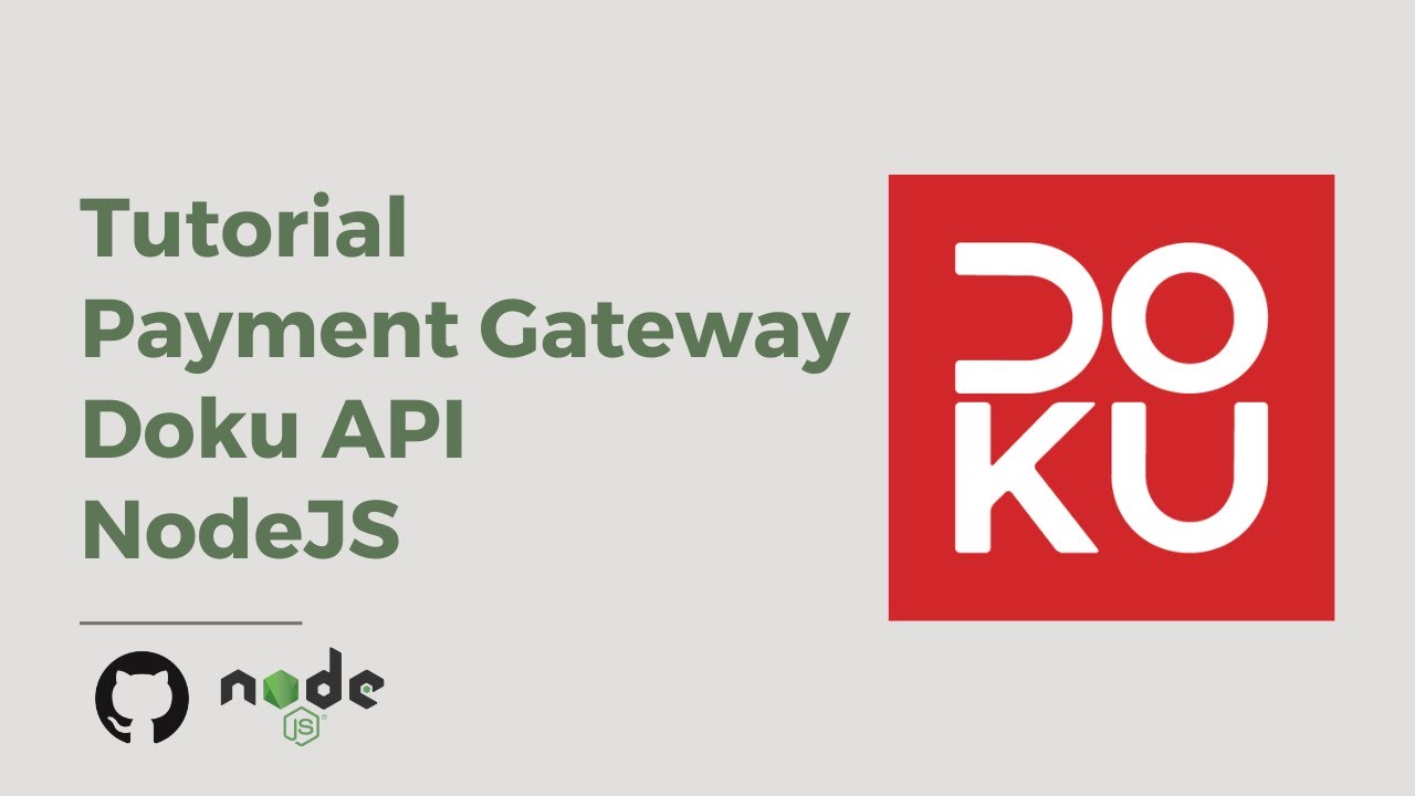 Tutorial Payment Gateway Doku API NodeJS