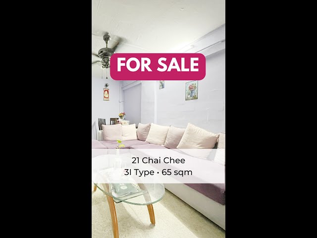 21 Chai Chee Road HDB Flat for Sale - 700 sqft | 99.co