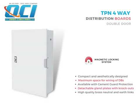 TPN Distribution Boards - TPN DB Latest Price, Manufacturers & Suppliers