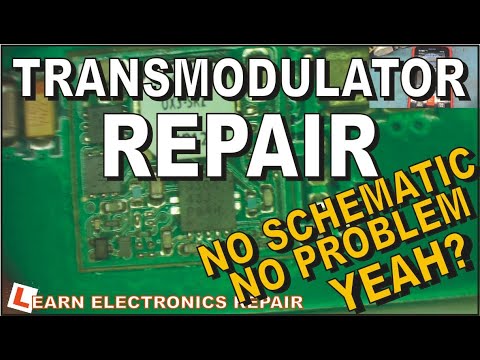 Pure Electronics Repair - A Live Session. Transmodulator Does Not Power Up, Can We Fix It?